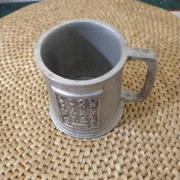 Wilton | Dining | Vintage Wilton Rwp Pewter Childs Alphabet Abc Mug 35 ...